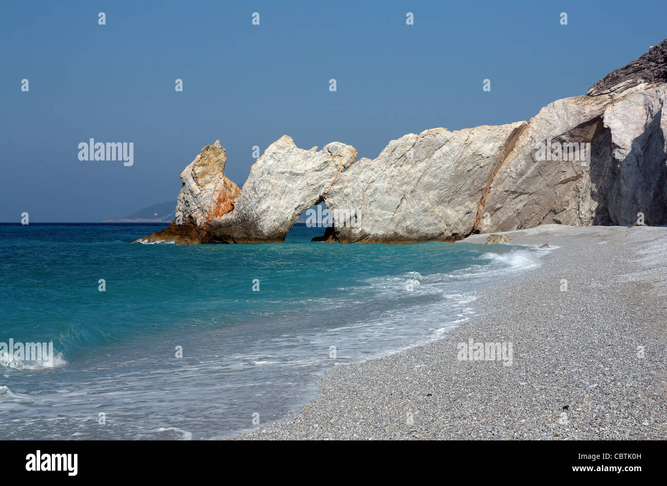 Lalaria beach, Skiathos. Greece Stock Photo - Alamy