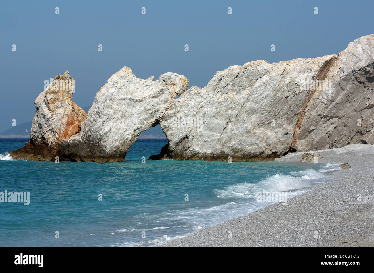 Lalaria beach, Skiathos. Greece Stock Photo - Alamy