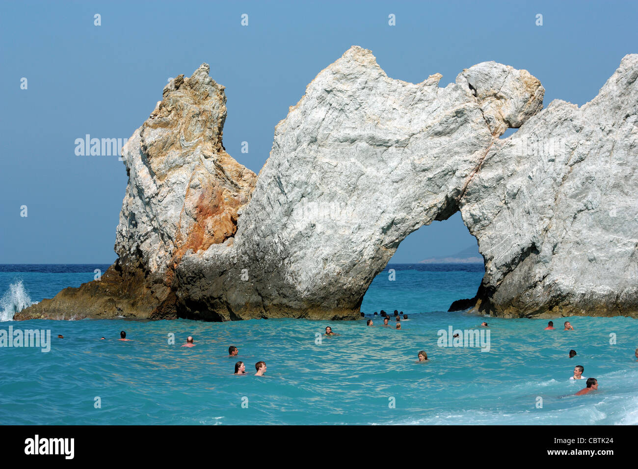 Lalaria beach, Skiathos. Greece Stock Photo - Alamy