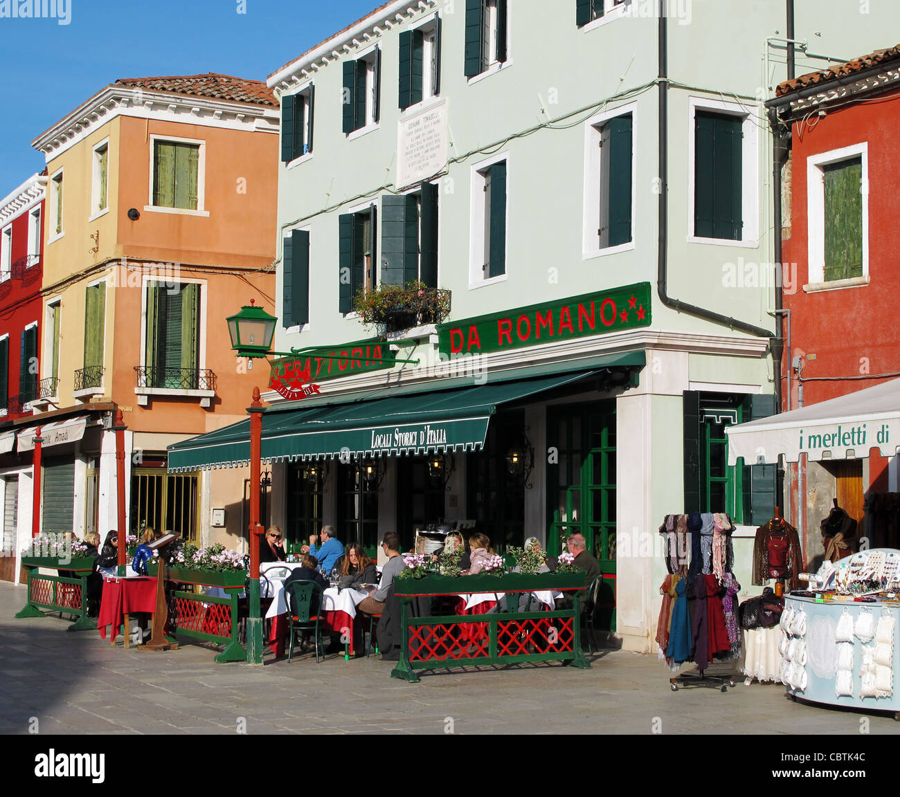 Burano restaurant hi-res stock photography and images - Alamy