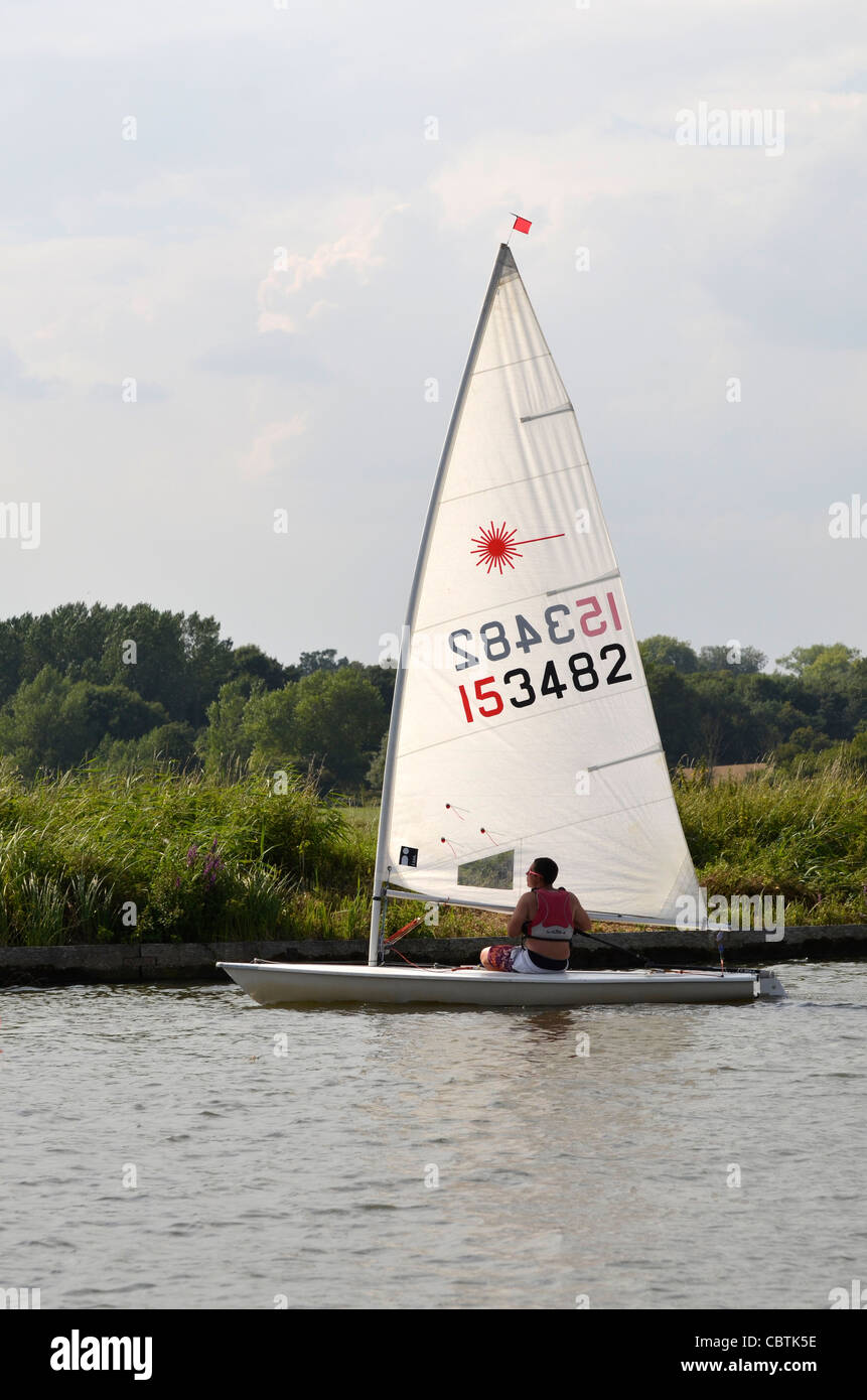 Laser dinghy hi-res stock photography and images - Alamy