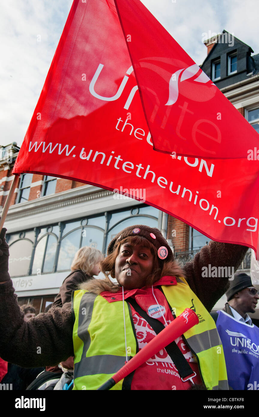 Angry strike protest hi-res stock photography and images - Alamy