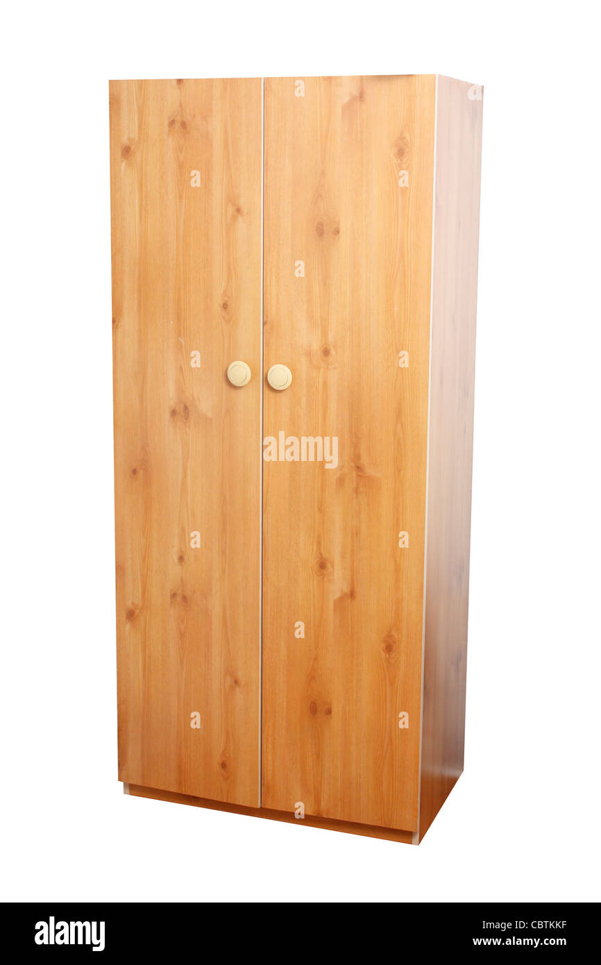 Room wooden wardrobe Cut Out Stock Images & Pictures - Alamy