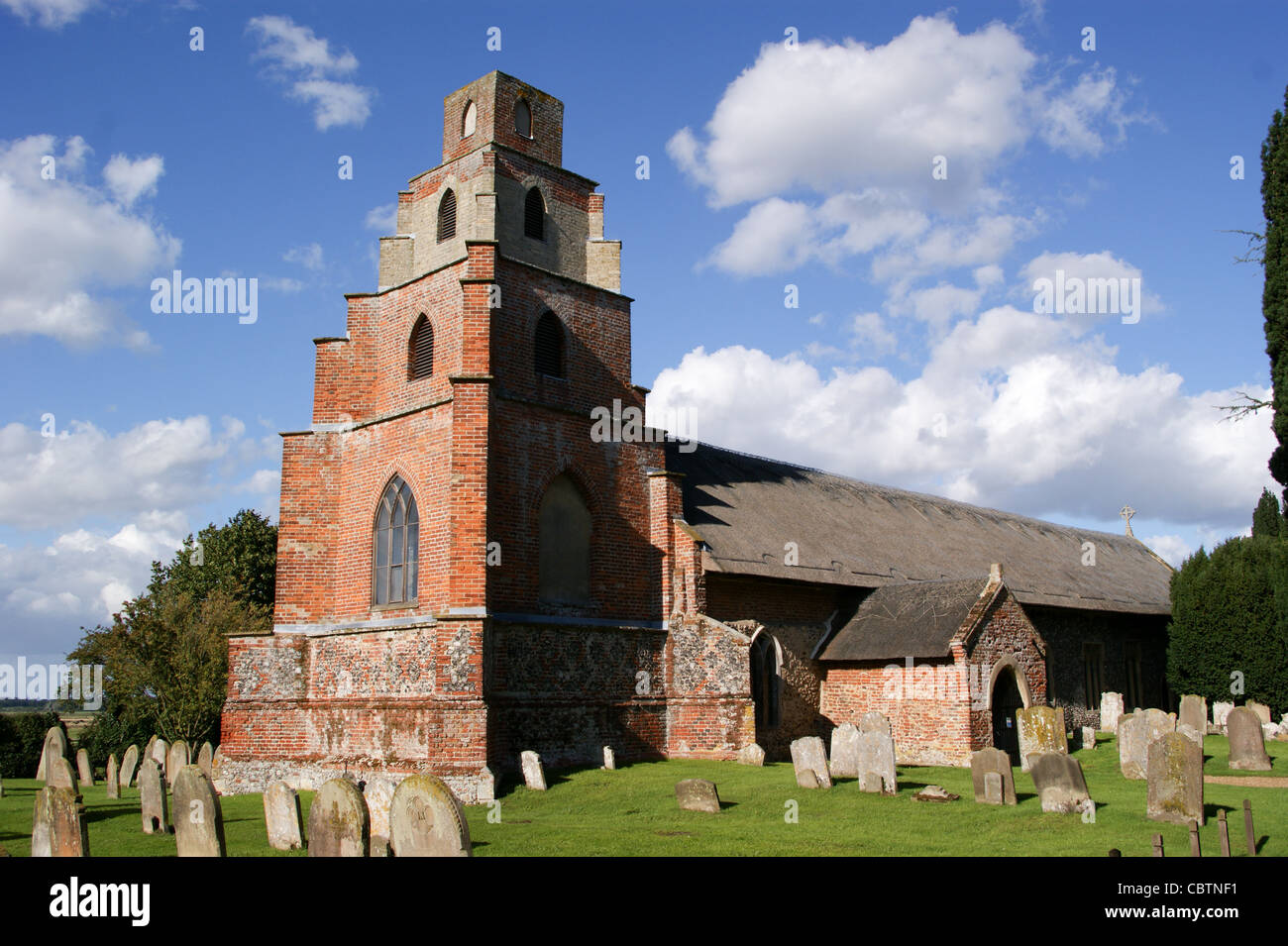 Burgh st peter building hi-res stock photography and images - Alamy
