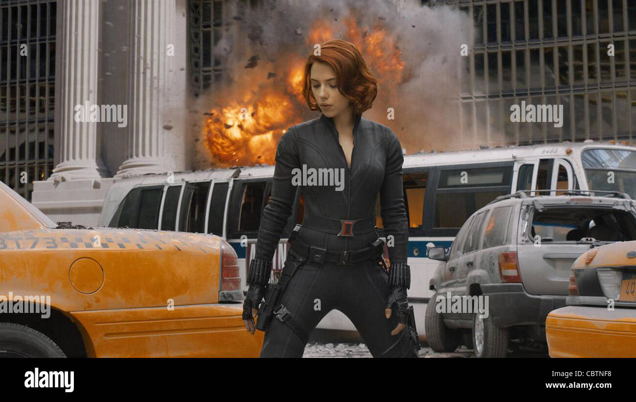 Joss whedon dir scarlett johansson explosion fire car crash hi-res ...