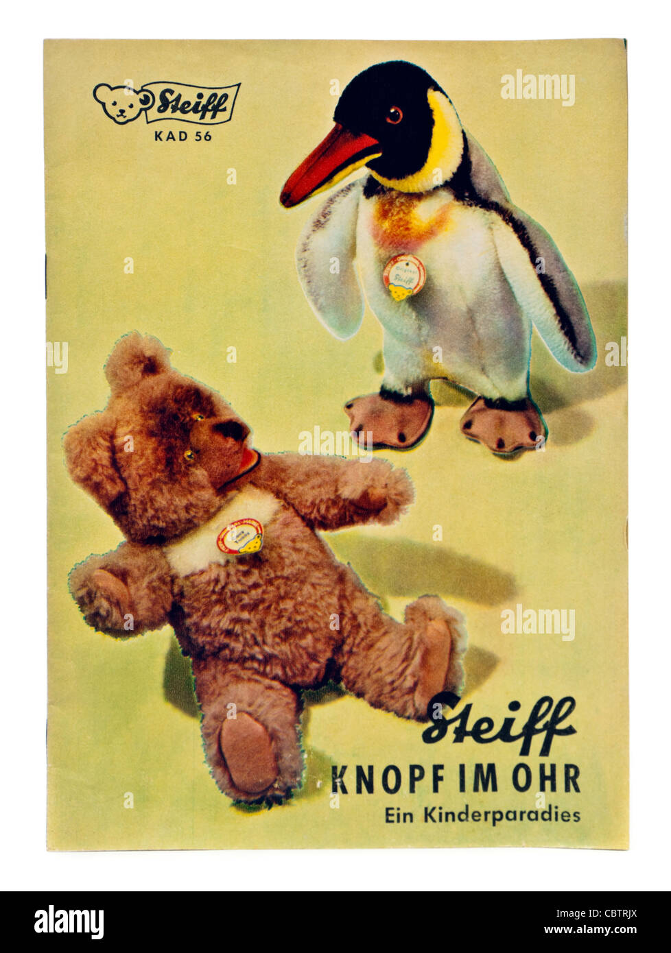 Vintage original 1956 Steiff catalogue Stock Photo - Alamy