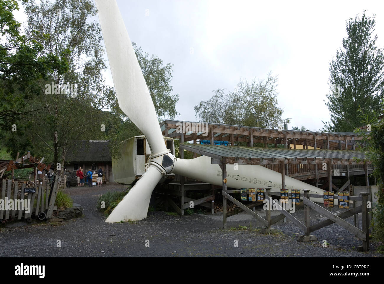 Wind Turbine Blades, Centre for Alternative Technology, Machynlleth ...
