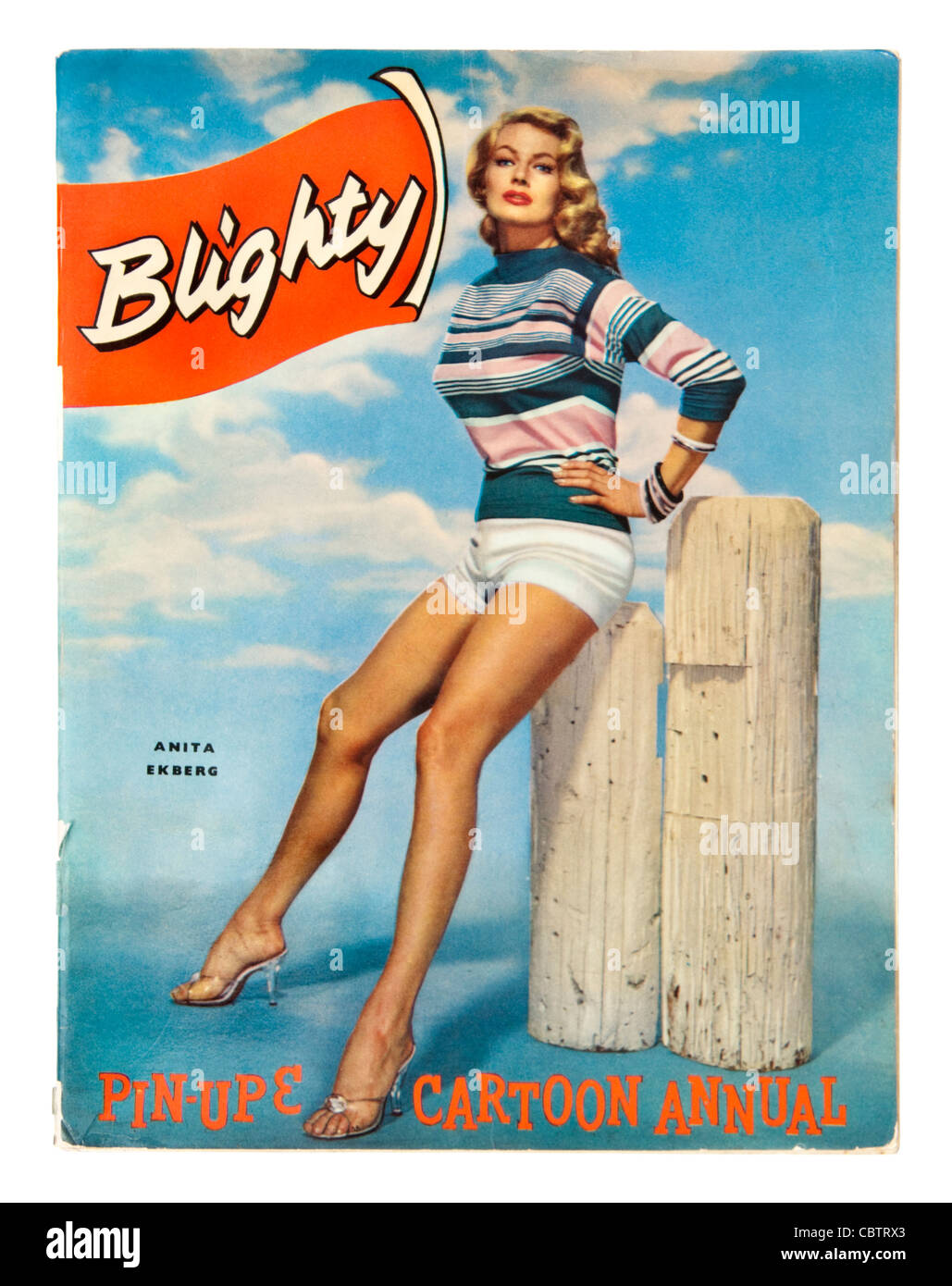 "Blighty", 1950's Pin-up and Cartoon Annual, featuring Anita Ekberg on ...