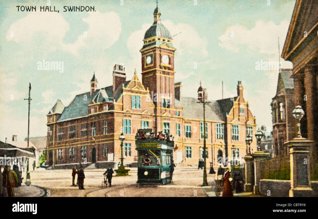 Vintage Tram Postcard High Resolution Stock Photography and Images - Alamy