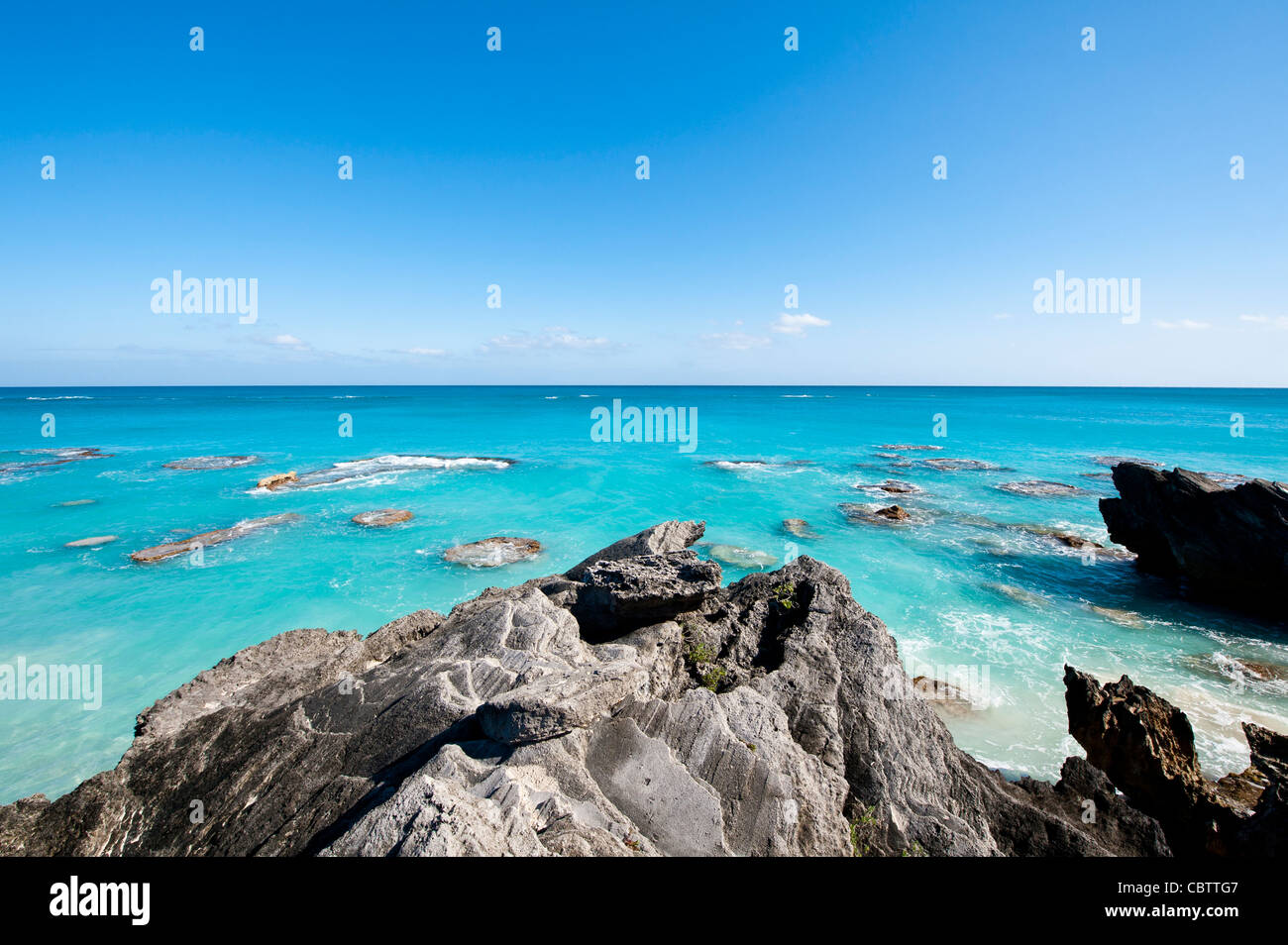 Bermuda. Stonehole Bay beach, Bermuda Stock Photo - Alamy