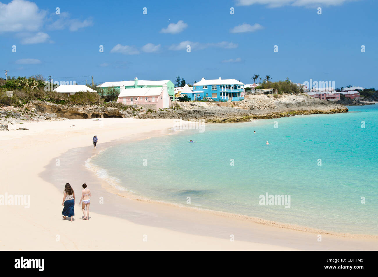 Bermuda. John Smith’s Bay Beach, Bermuda Stock Photo - Alamy