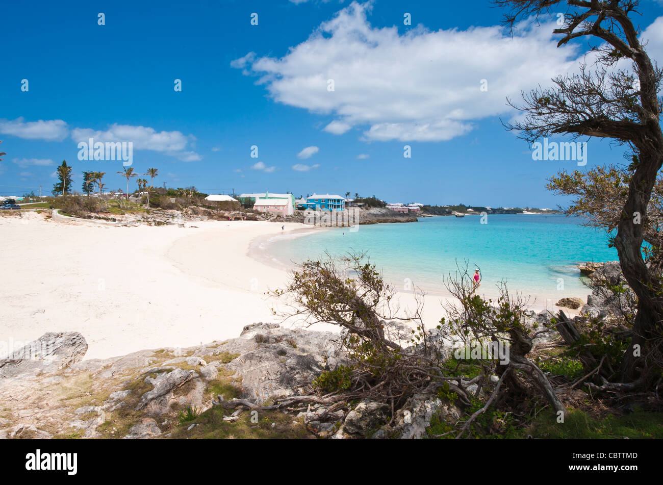 Bermuda. John Smith’s Bay Beach, Bermuda Stock Photo - Alamy