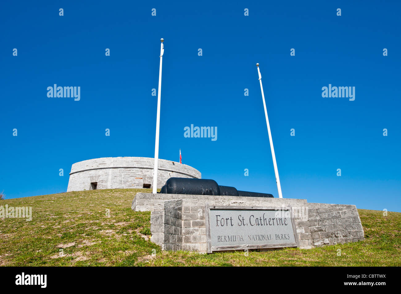 Bermuda. Fort St. Catherine, Bermuda Stock Photo - Alamy