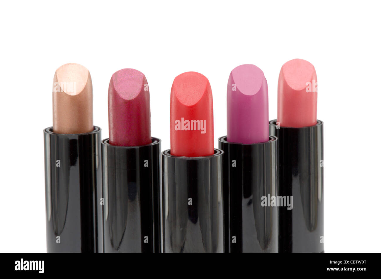 Different shades of lipstick Stock Photo - Alamy