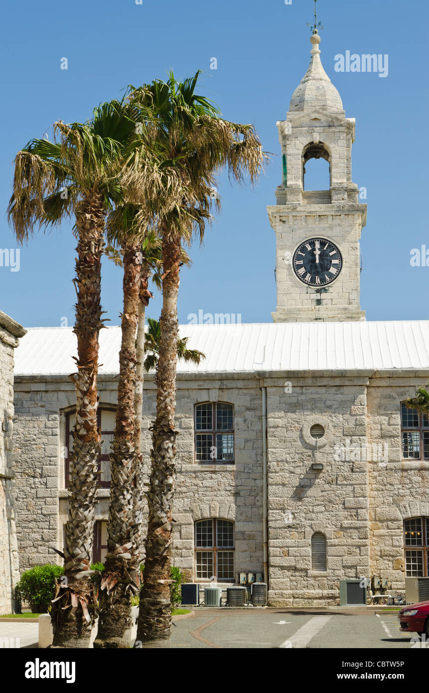 Clock tower shopping mall royal naval dockyard hi-res stock photography ...