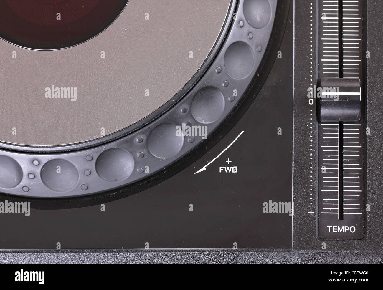 Dj cd player, closeup Stock Photo - Alamy