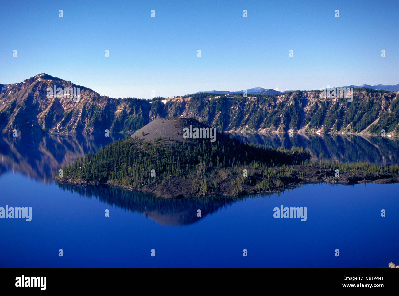 Reflection on Lake Stock Photo - Alamy