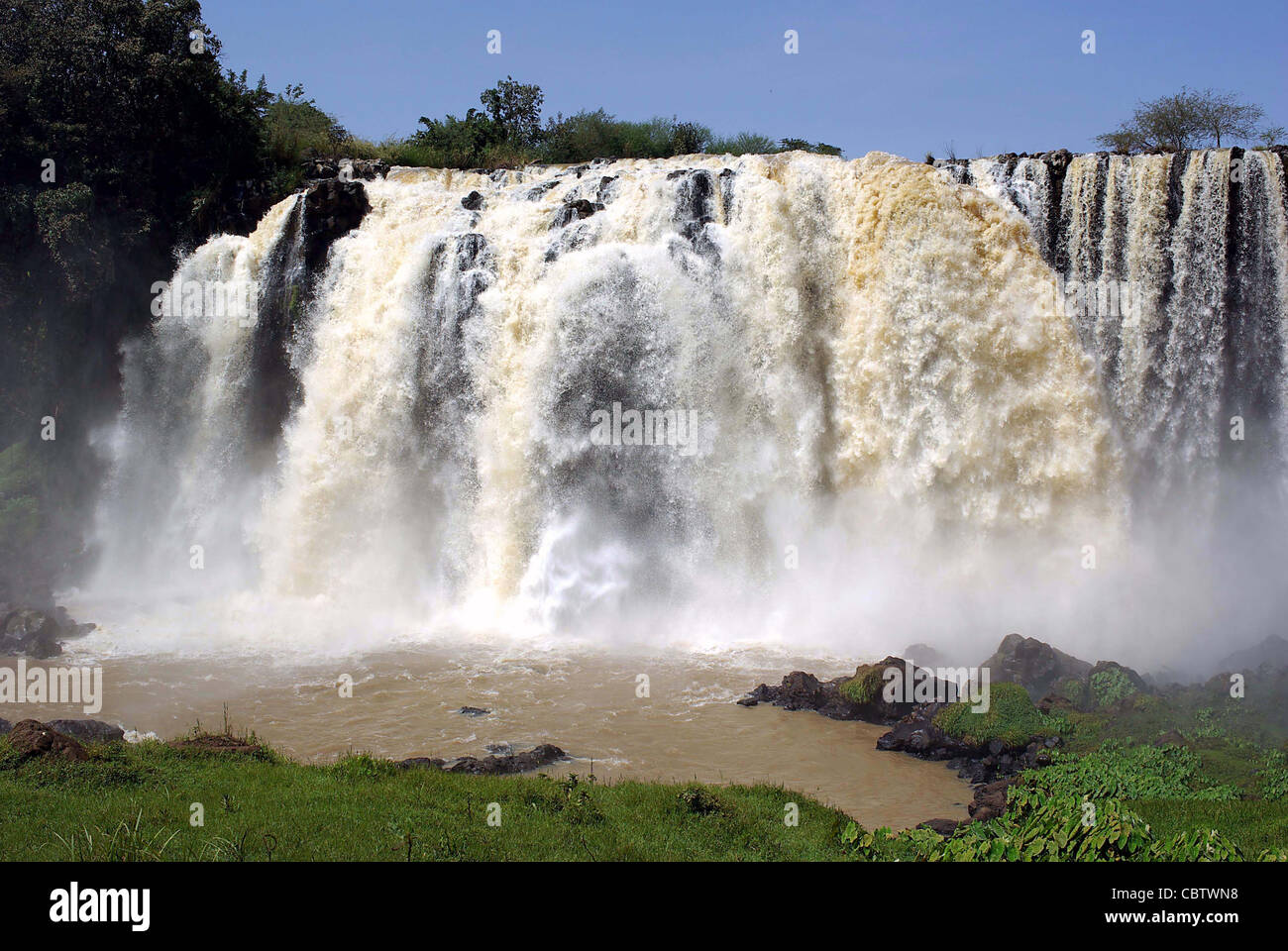 Waterfalls in Ethiopia Stock Photo - Alamy