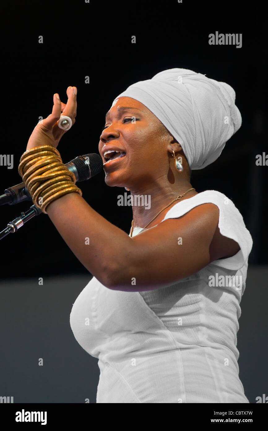 INDIA ARIE performs on the Jimmy Lyons Stage - 54TH MONTEREY JAZZ ...