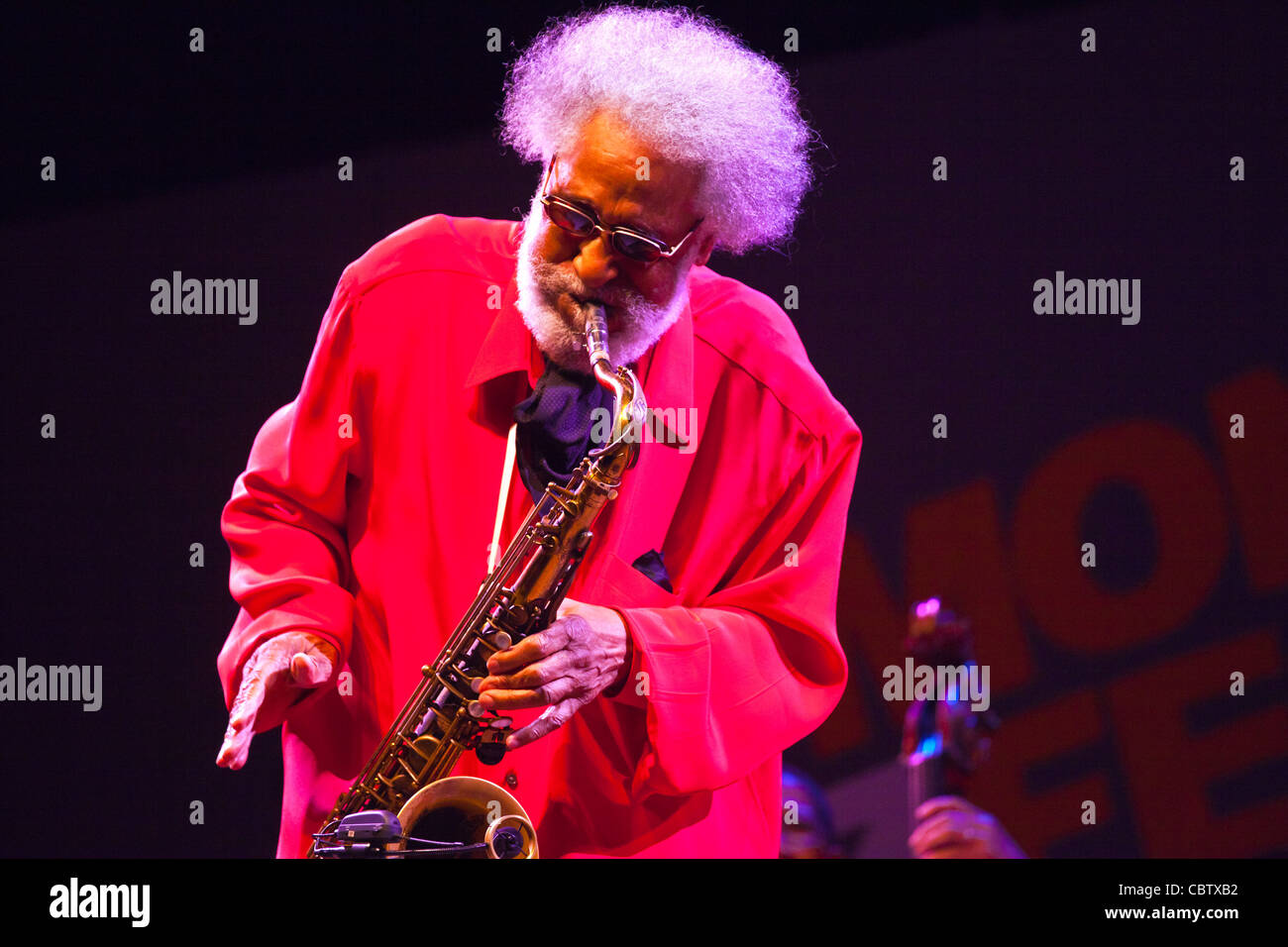 SONNY ROLLINS performs on the Jimmy Lyons Stage - 54TH MONTEREY JAZZ ...