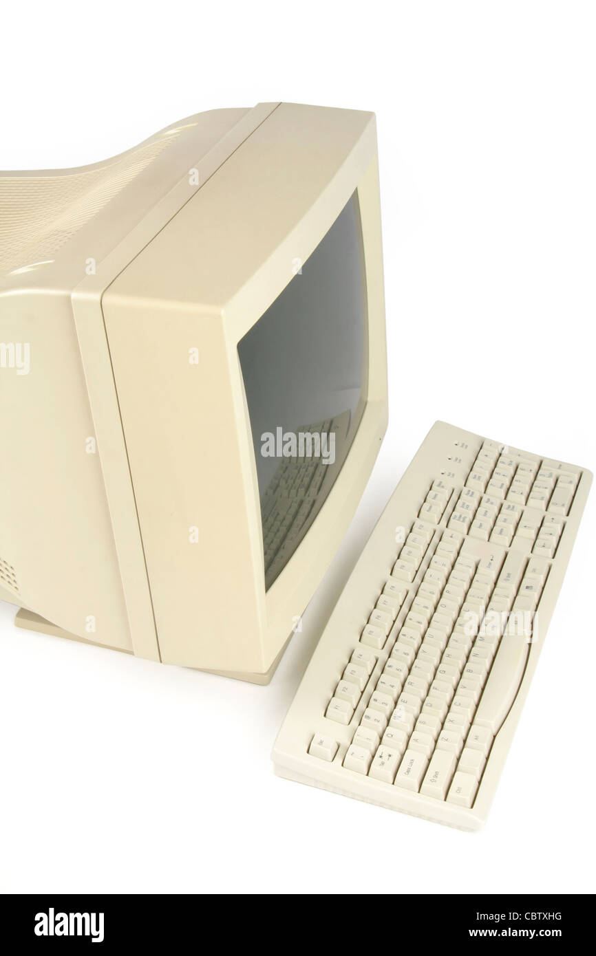 Old desktop computer hi-res stock photography and images - Alamy