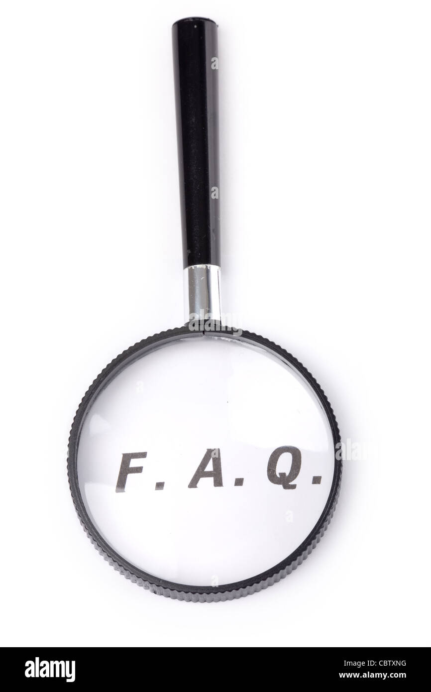 Frequently Asked Questions, concept of FAQ Stock Photo - Alamy