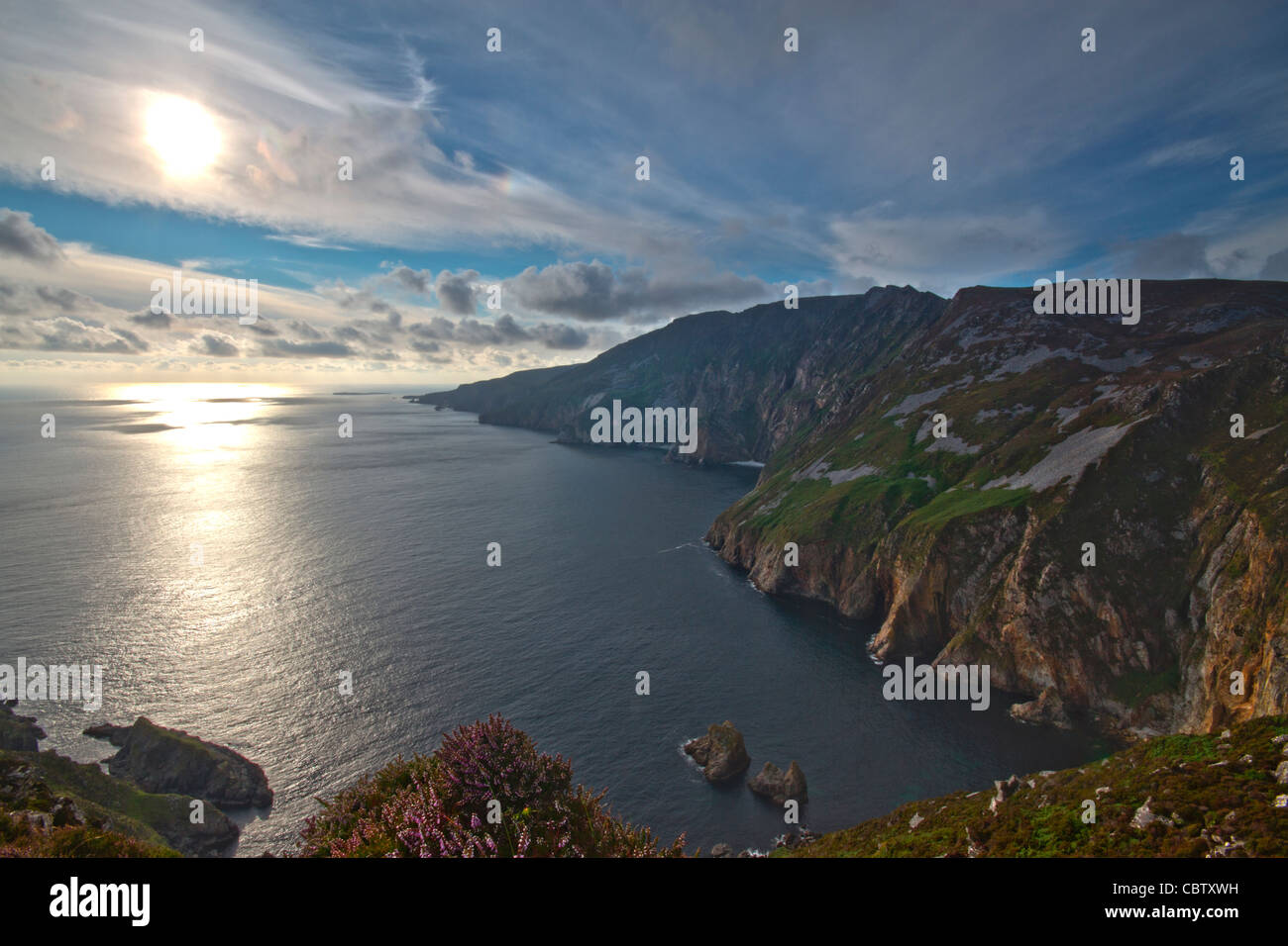 Ireland, Slieve League cliffs Stock Photo - Alamy