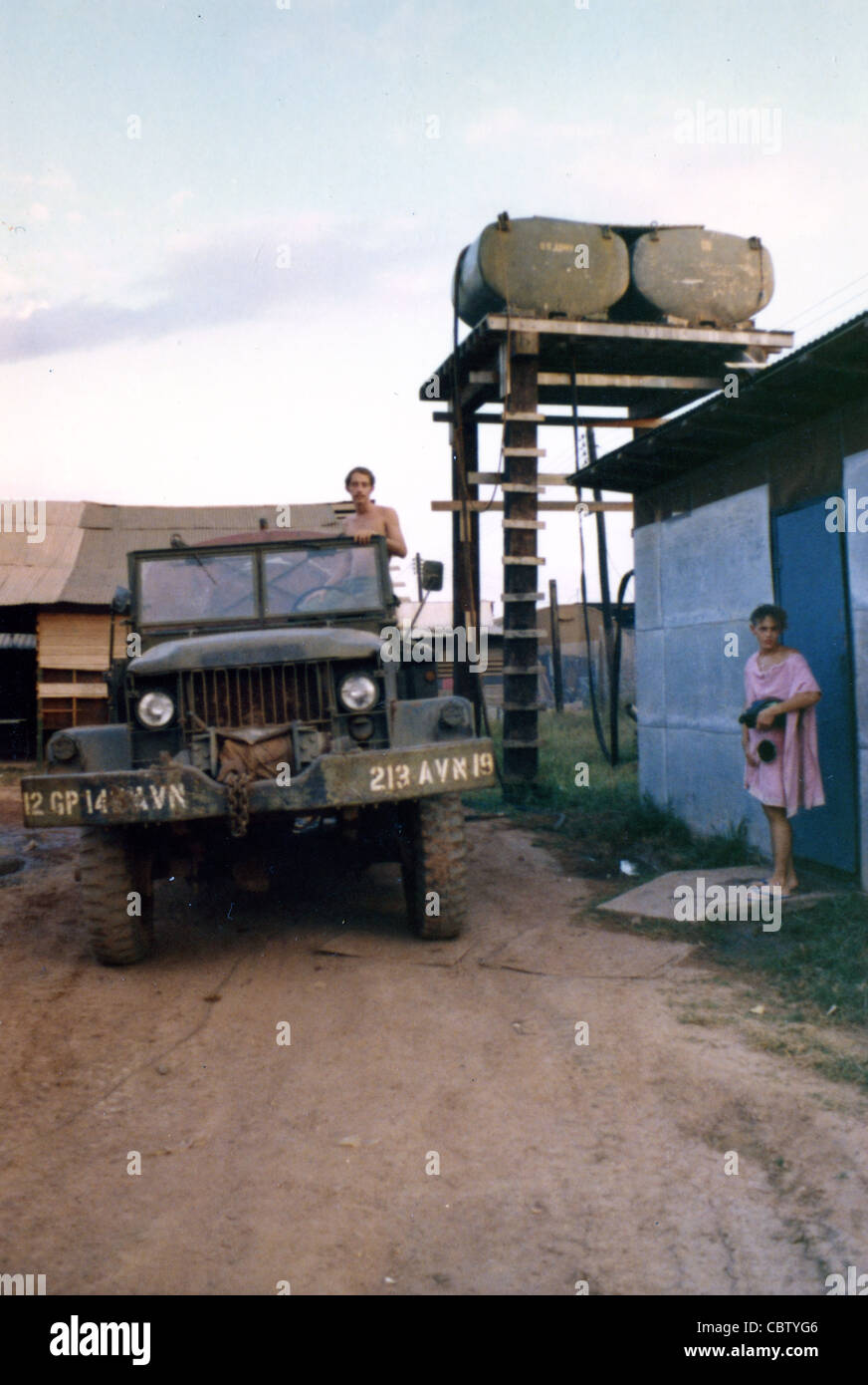Deuce and a half truck 213th Aviation Company (Assault Support ...