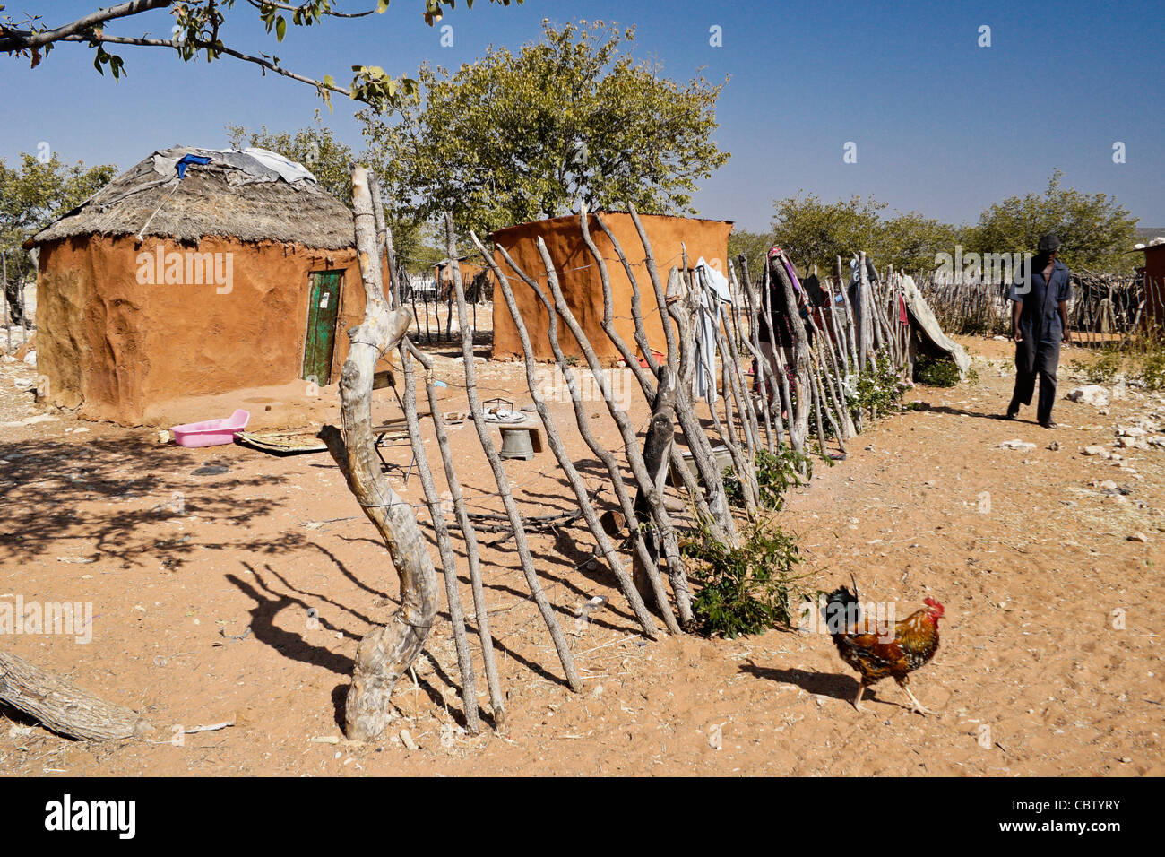 Namibian village house hi-res stock photography and images - Alamy