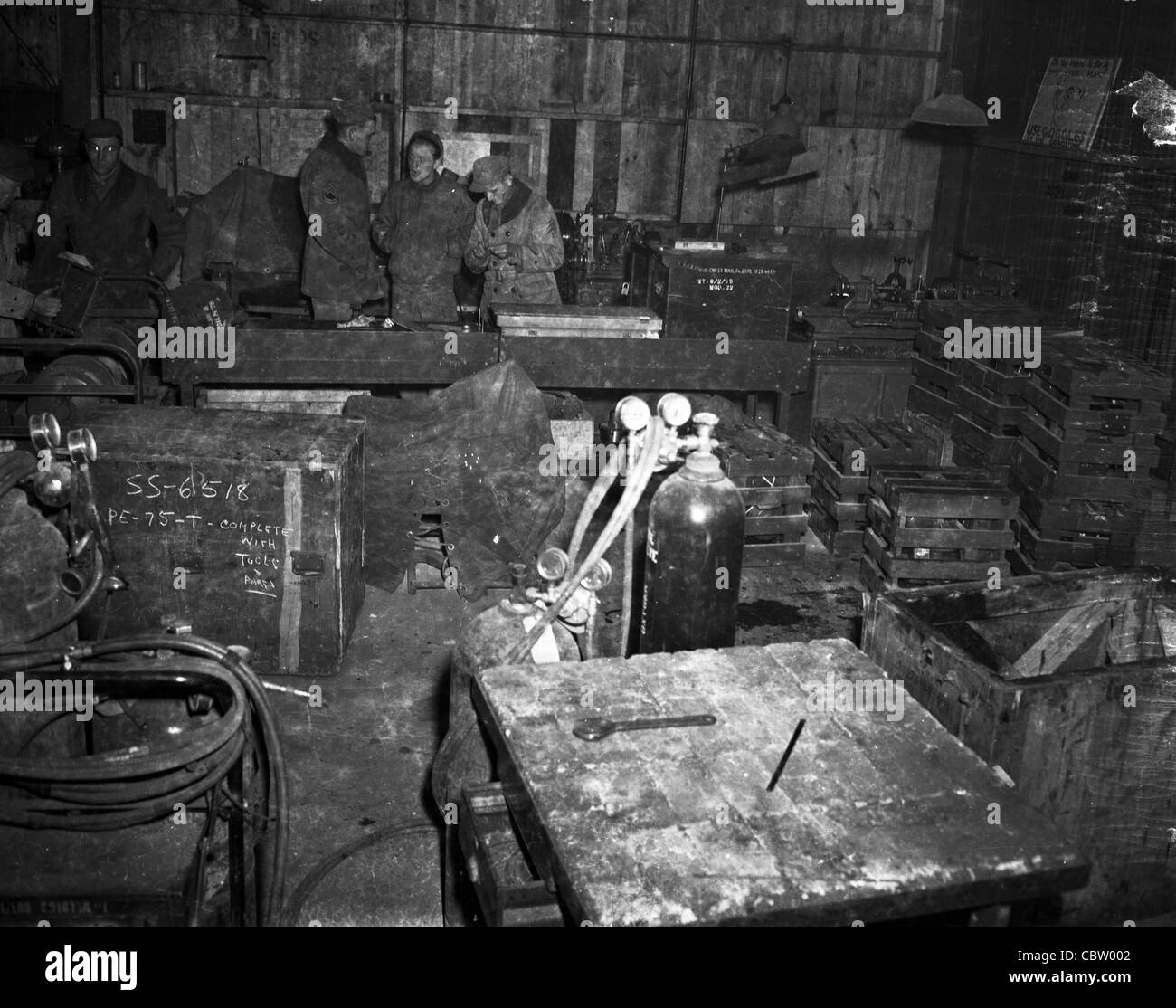 Workshop during Black and White Stock Photos & Images - Alamy