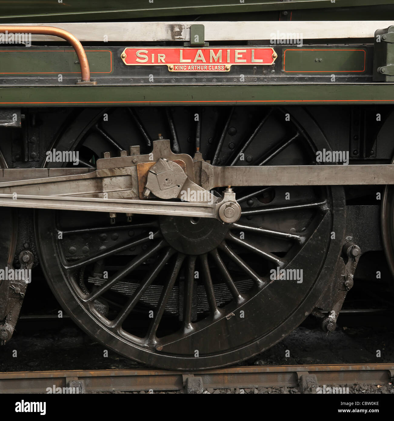 Steam locomotive 30777 "Sir Lamiel" King Arthur Class, Southern Railway ...