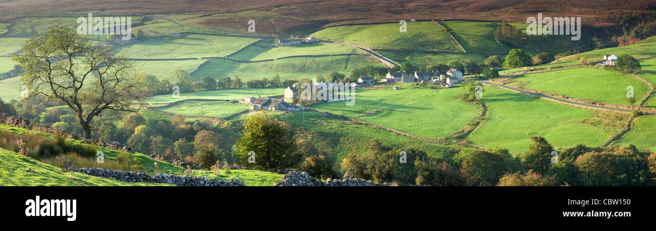 Arkle Town Hamlet, Arkengarthdale Stock Photo - Alamy