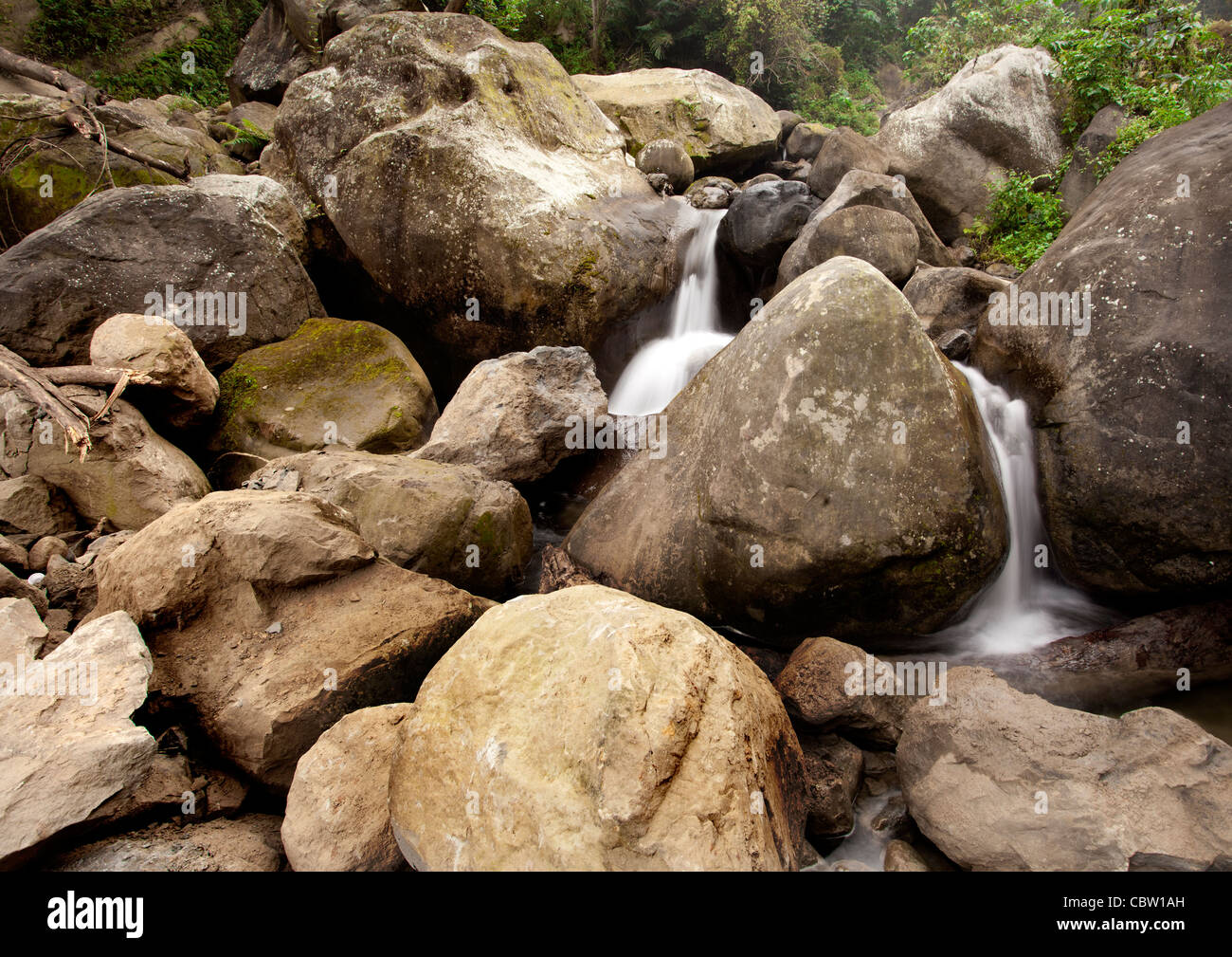 Secluded waterfall within the Taiwan Mountains Stock Photo - Alamy