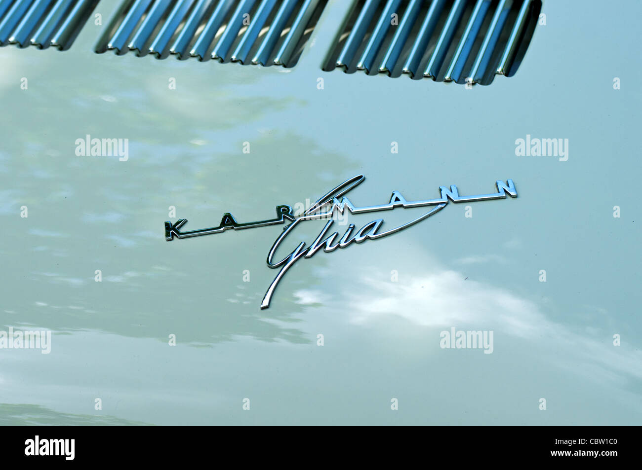 Volkswagen karmann ghia logo hi-res stock photography and images - Alamy