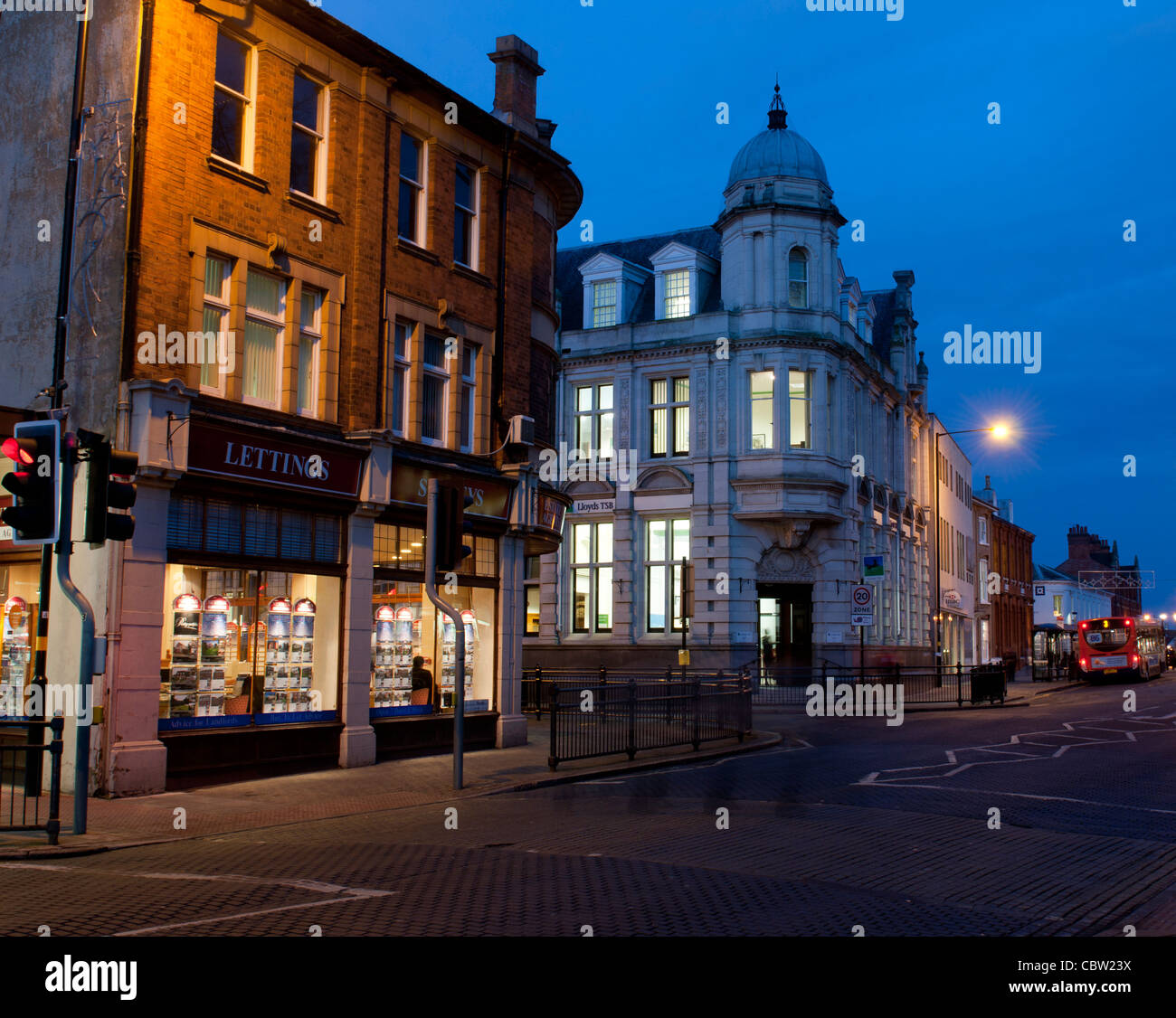 Church Street, Rugby, Warwickshire, England, UK Stock Photo - Alamy