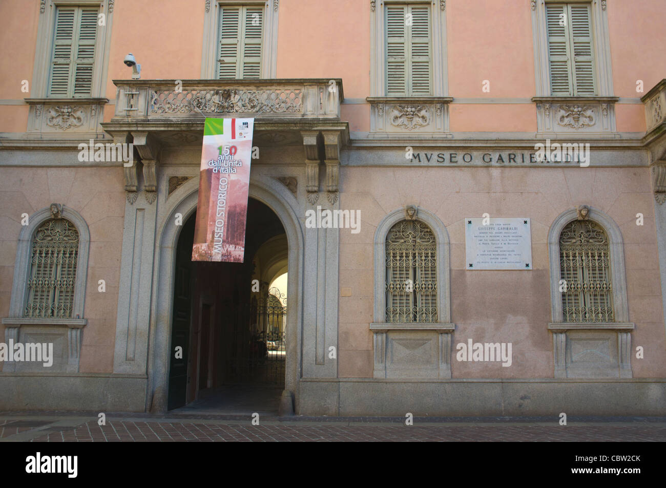 Museo Garibaldi museum exterior Como town Lombardy region Italy Europe ...