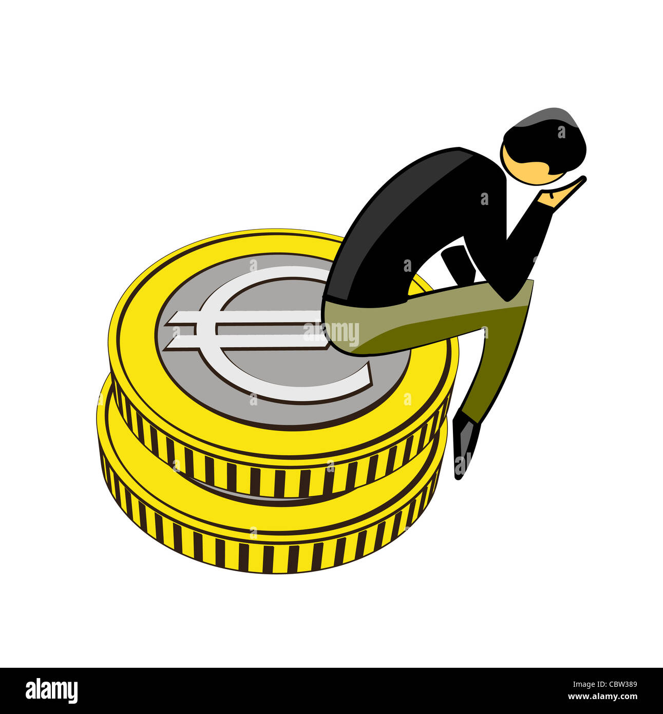 Map of coin spain hi-res stock photography and images - Alamy