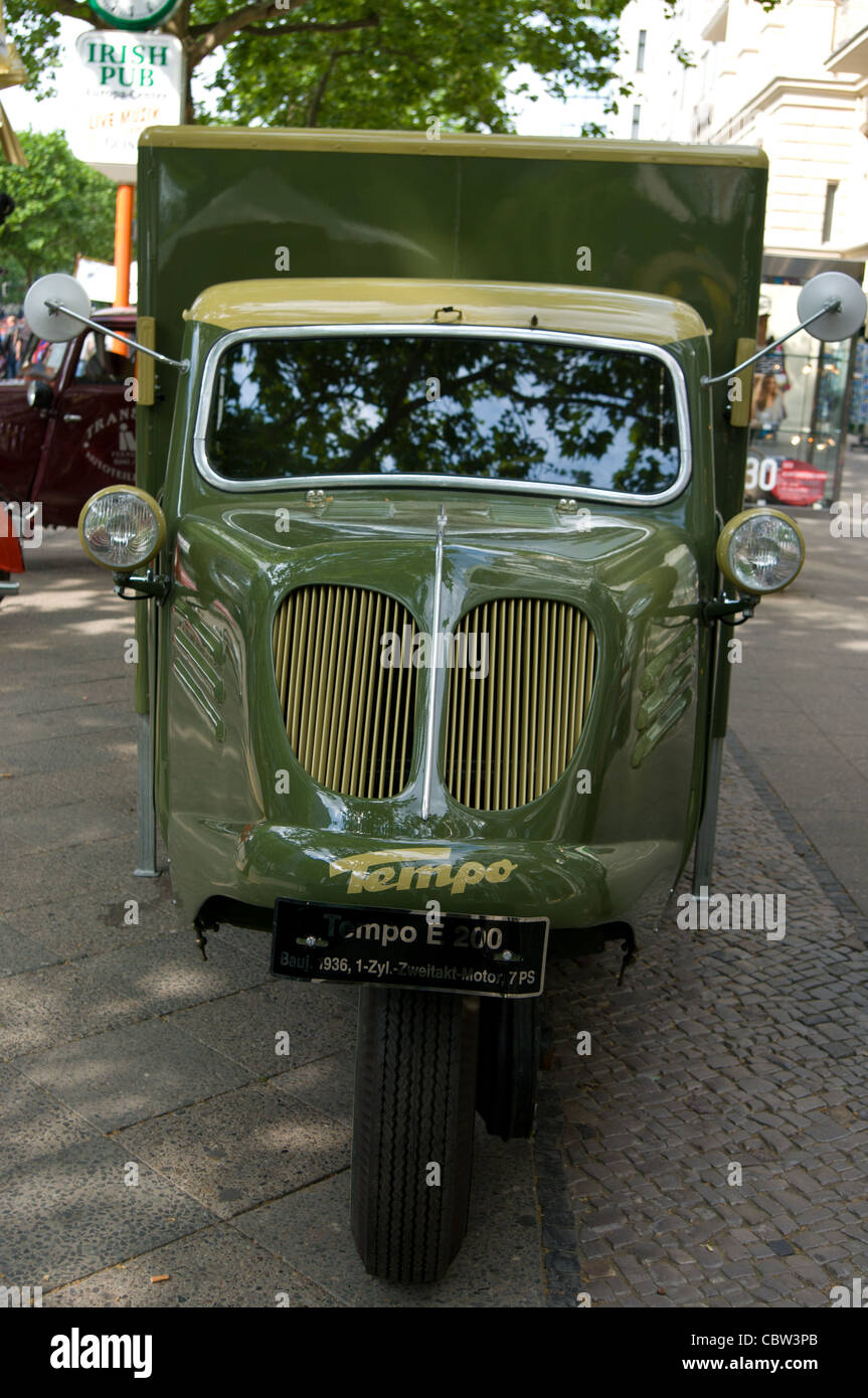 A small truck Tempo E200 Stock Photo - Alamy