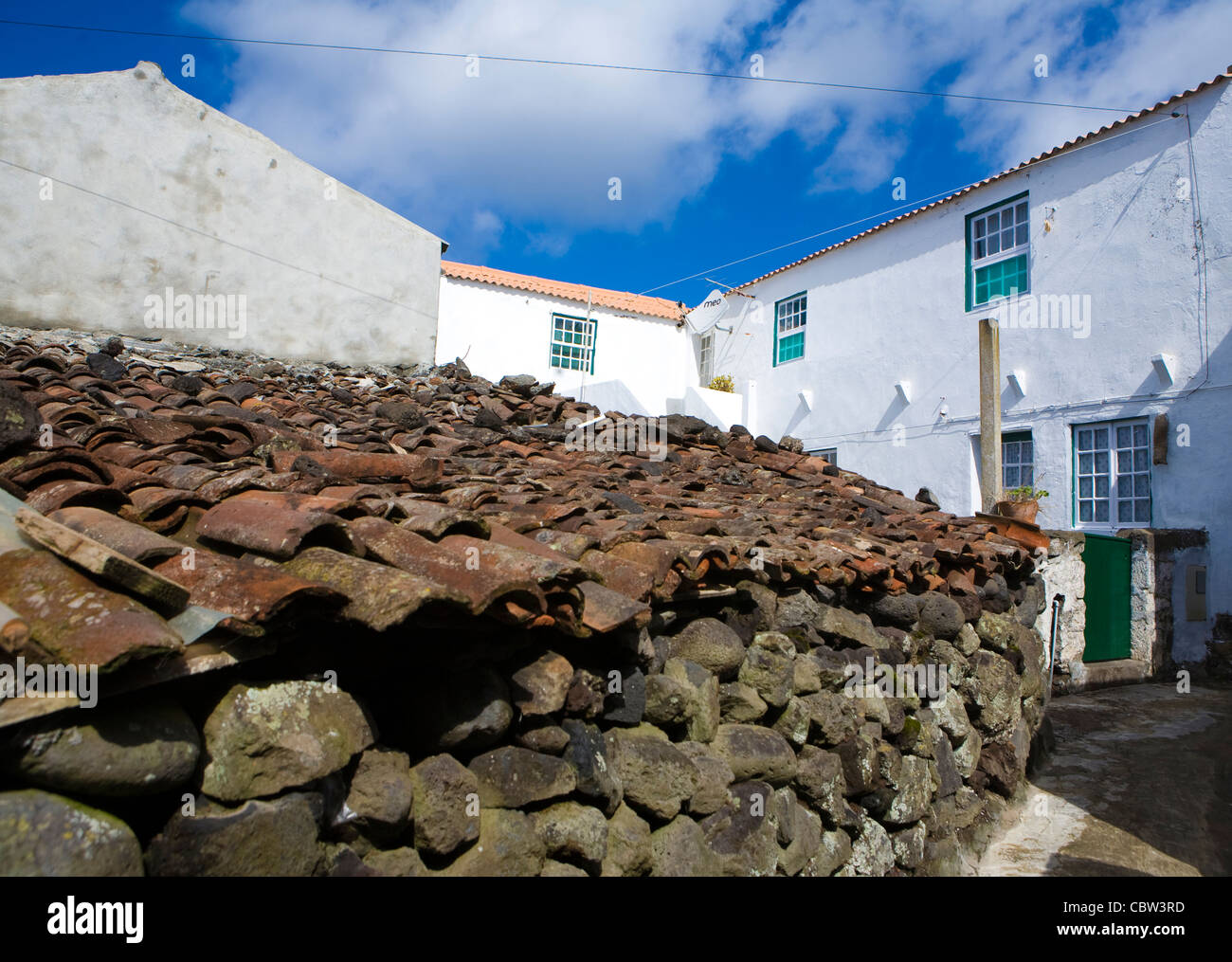 The smallest most isolated islands in the azores roof tiles hi-res ...
