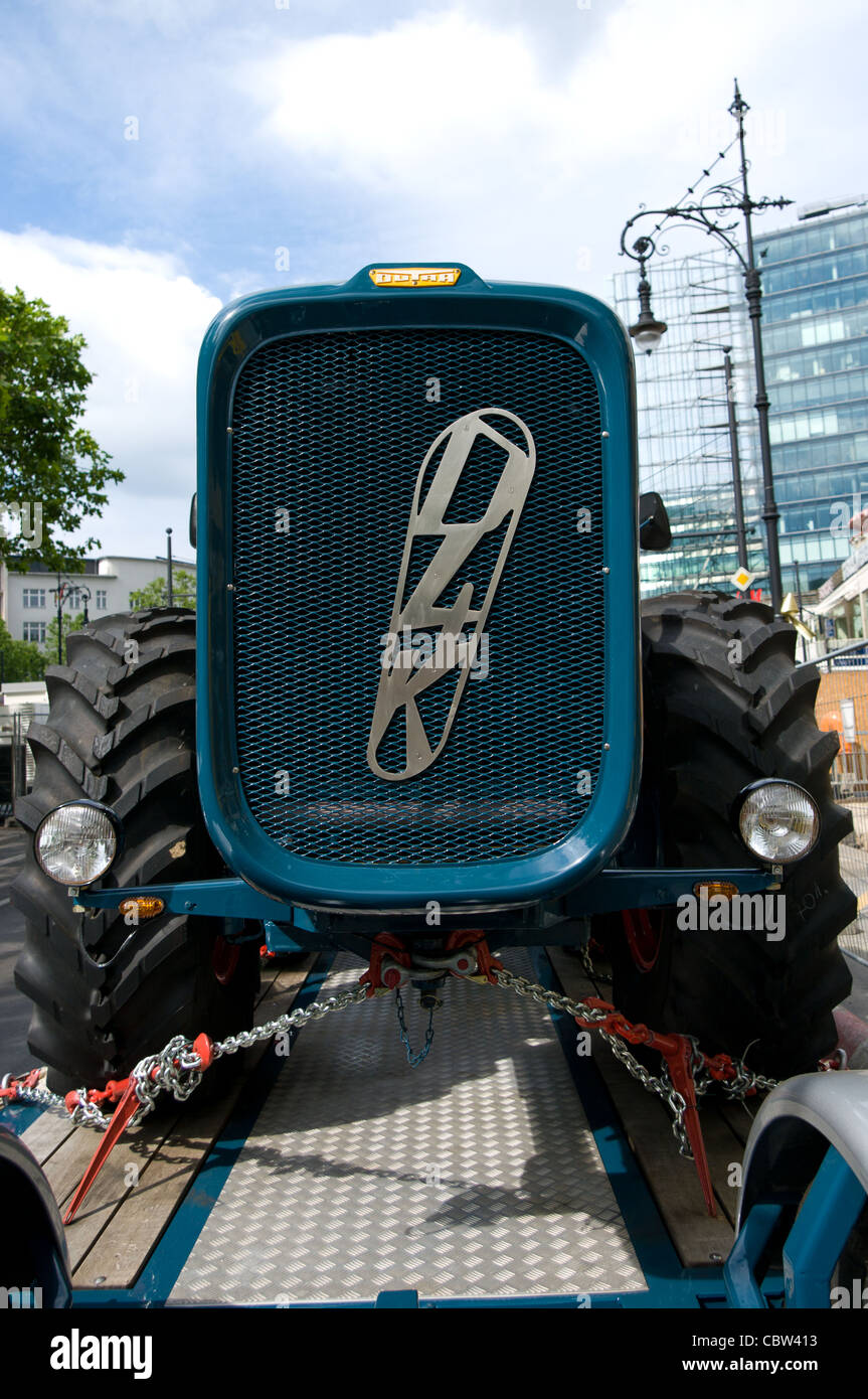 Tractor Dutra D4K the trailer Stock Photo - Alamy