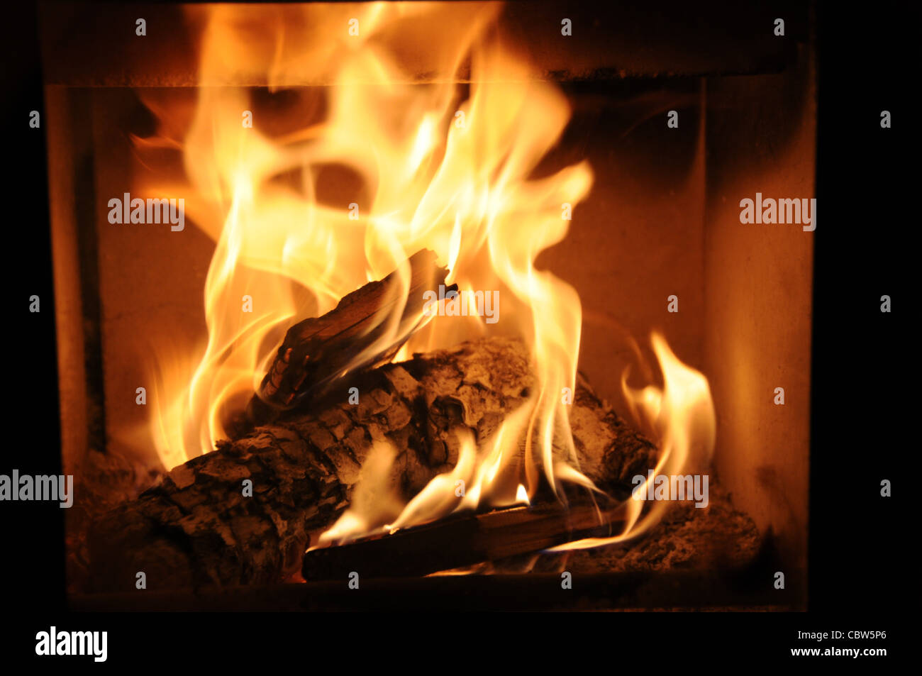 Log burner hi-res stock photography and images - Alamy