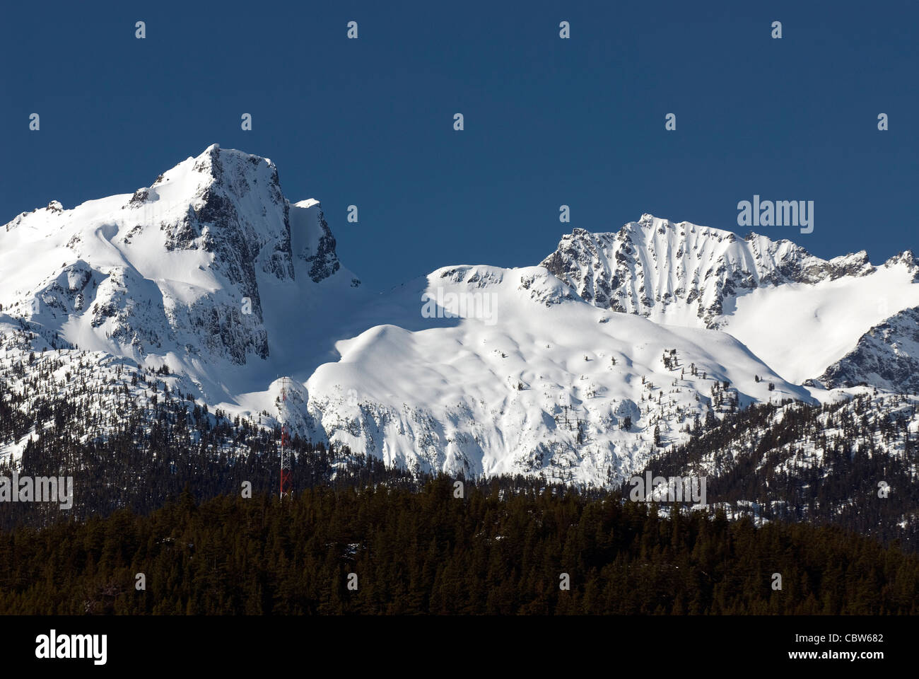 Mount Tantalus in winter Stock Photo - Alamy