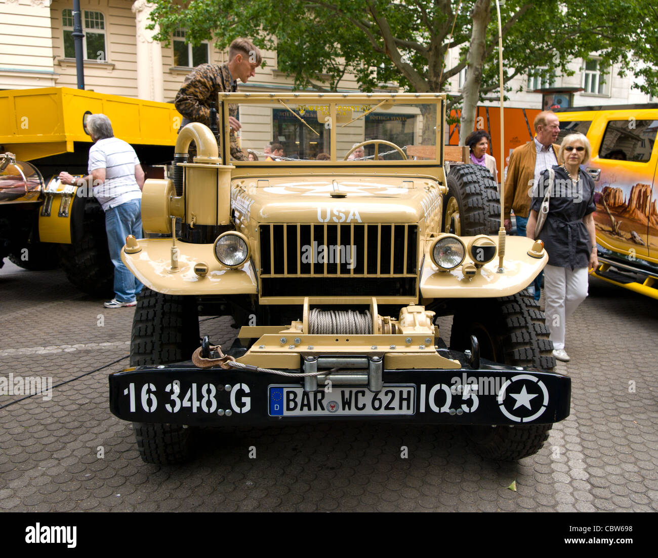 U.S. light military trucks Dodge WC-51 Stock Photo - Alamy