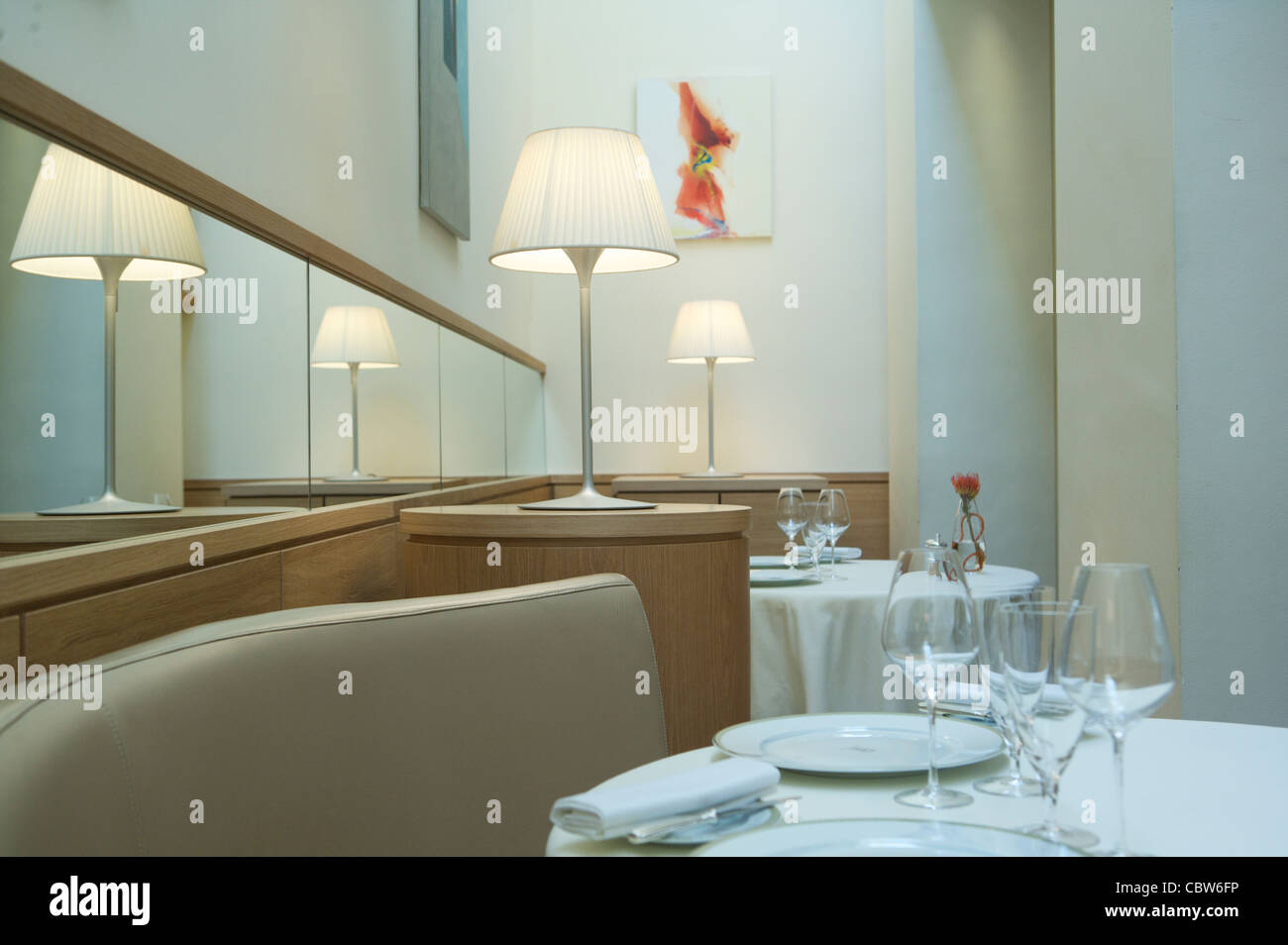 Michelin restaurant interior hi-res stock photography and images - Alamy