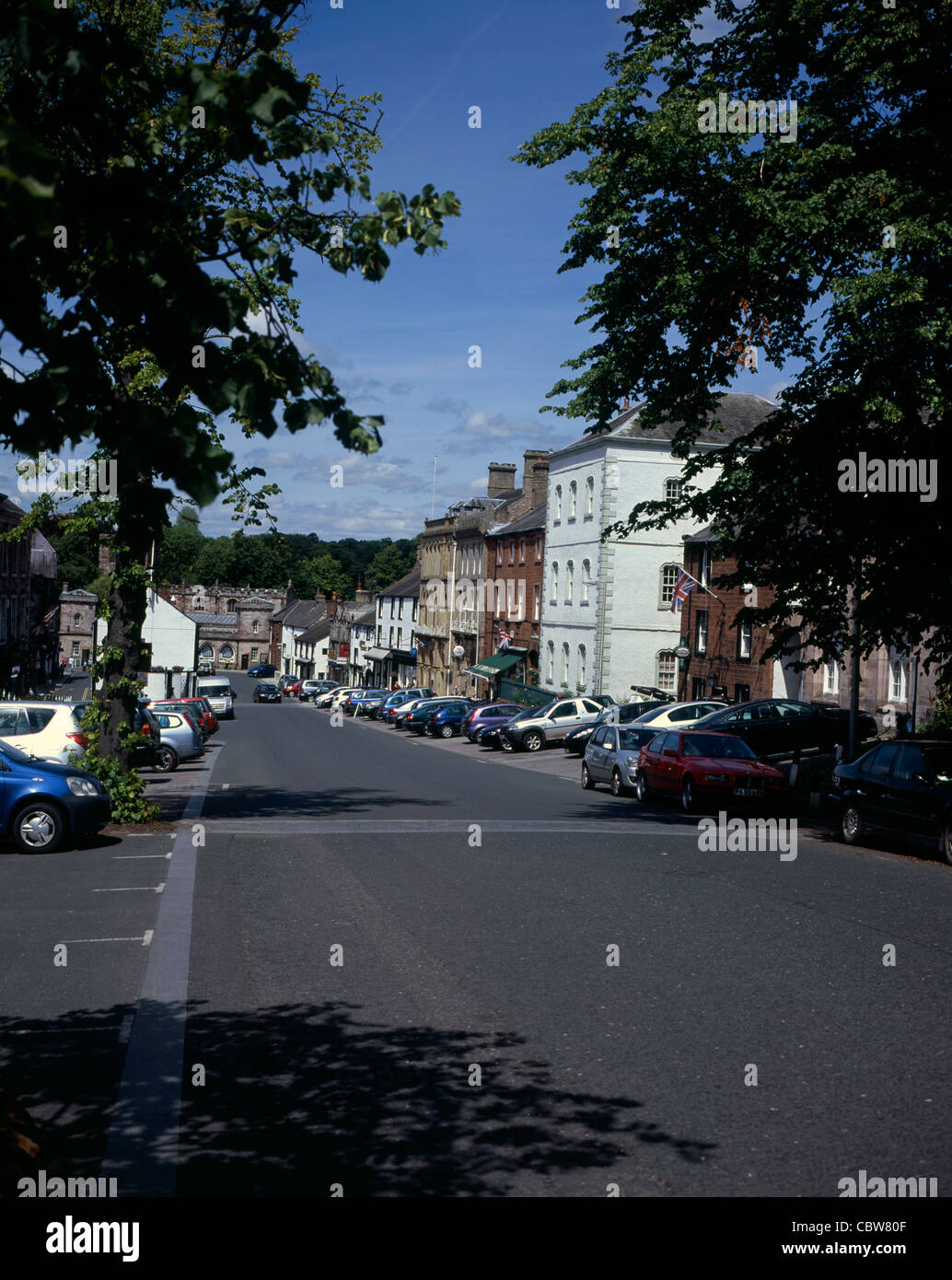 Boroughgate Appleby-in-Westmorland Cumbria England Stock Photo - Alamy