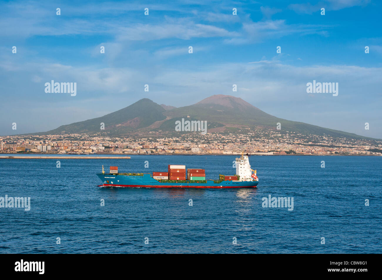 Naples ship container ship hi-res stock photography and images - Alamy