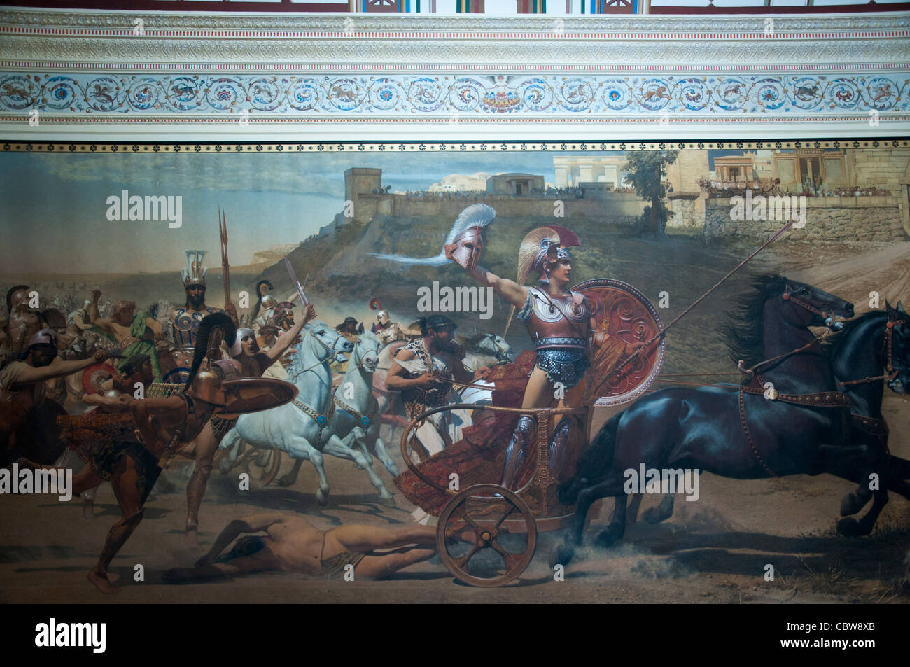 Achilleion is a palace built in Corfu by Empress of Austria Elisabeth ...