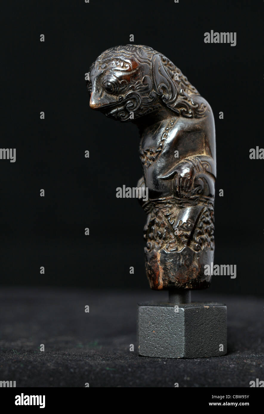Keris (dagger) Handle, Jawa, Indonesia Stock Photo - Alamy