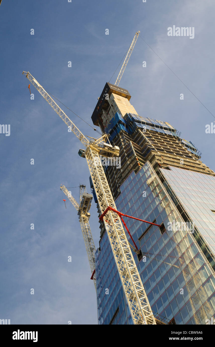 The Shard London Bridge under construction Stock Photo - Alamy