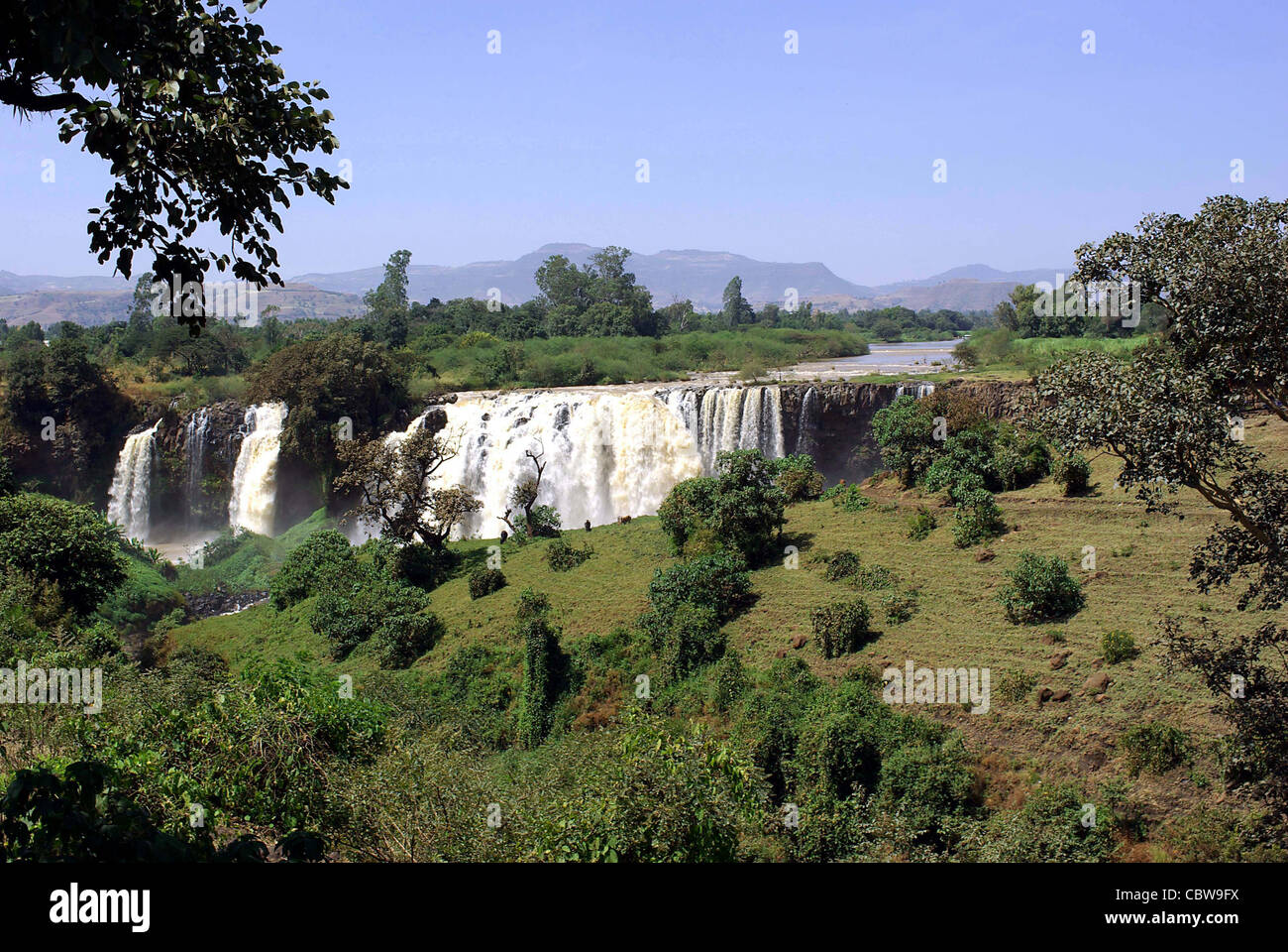Waterfalls in Ethiopia Stock Photo - Alamy
